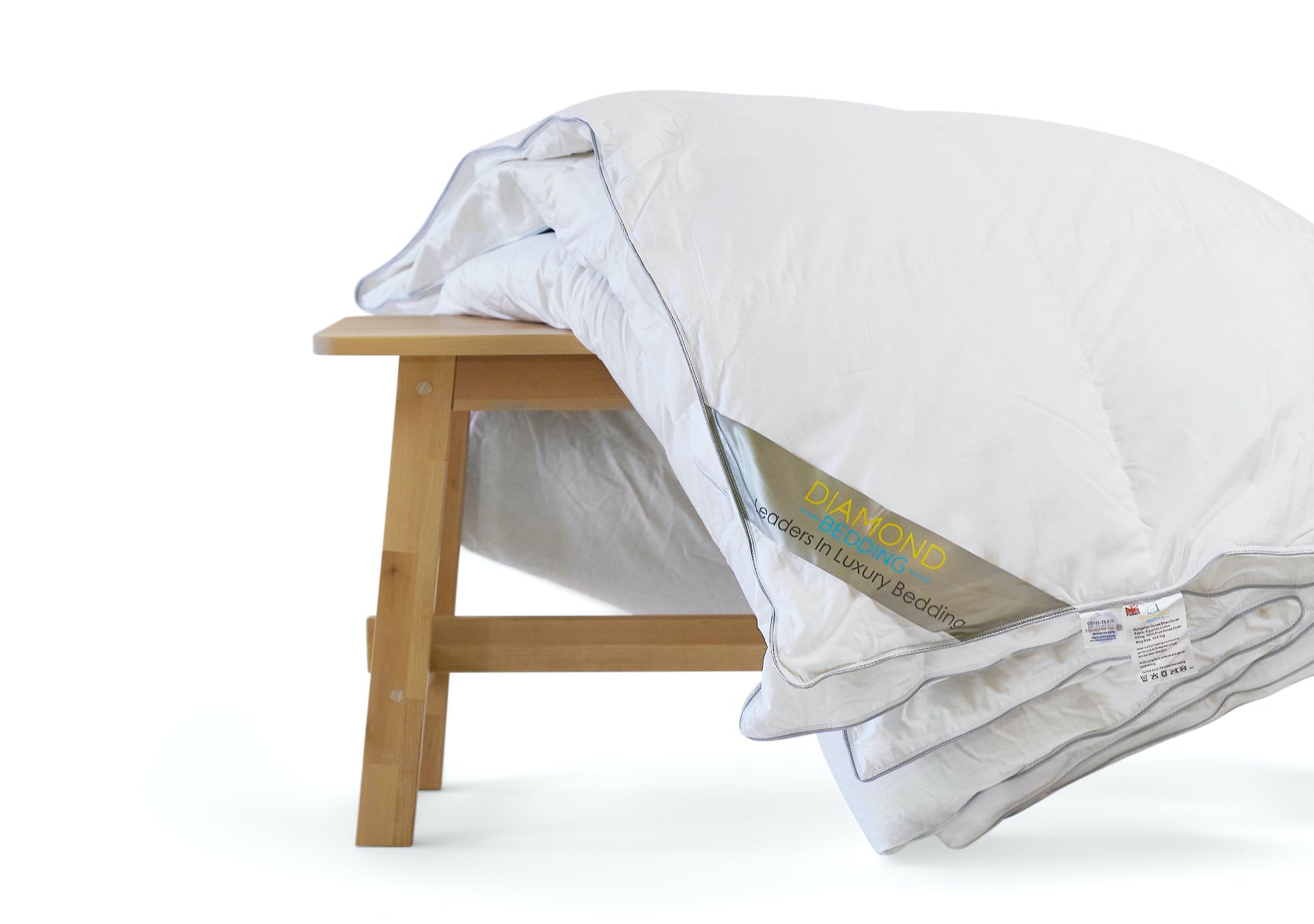 Hungarian Goose Down Duvet | Diamond Bedding